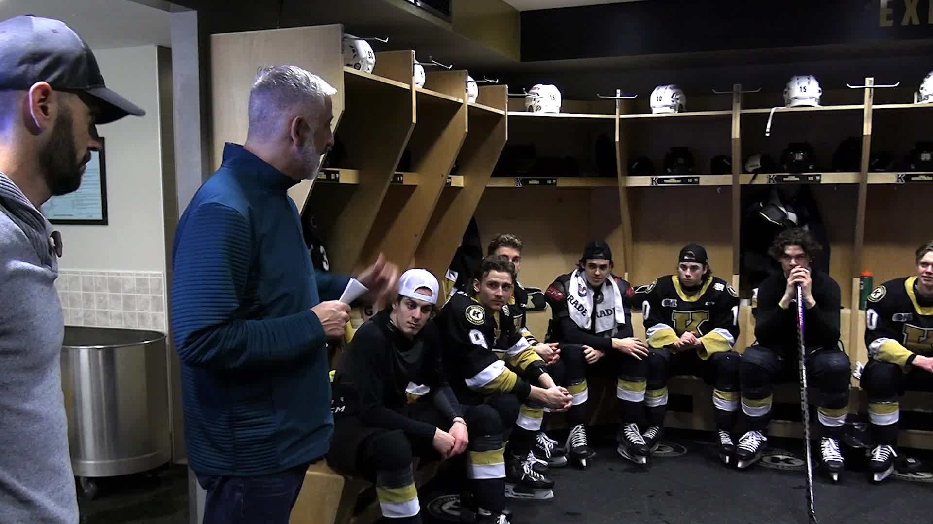 Col Sonny Hatton and CWO Shaun Prendergast deliver starting lineup ...