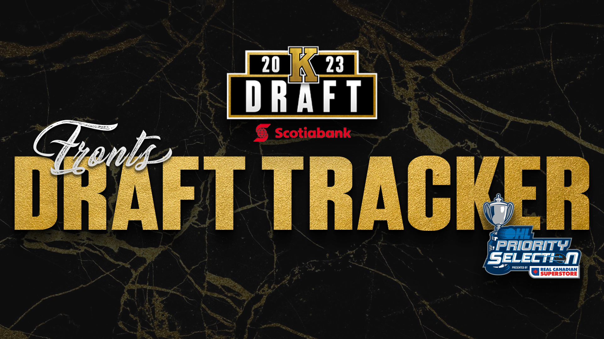 2023 OHL Priority Selection - Fronts Draft Tracker - Kingston Frontenacs