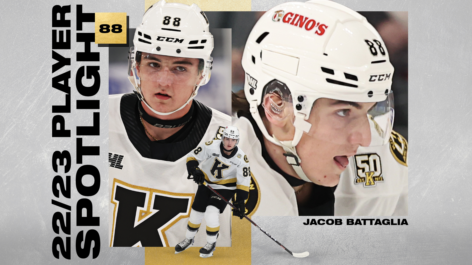 2022/23 Player Spotlight: Jacob Battaglia - Kingston Frontenacs