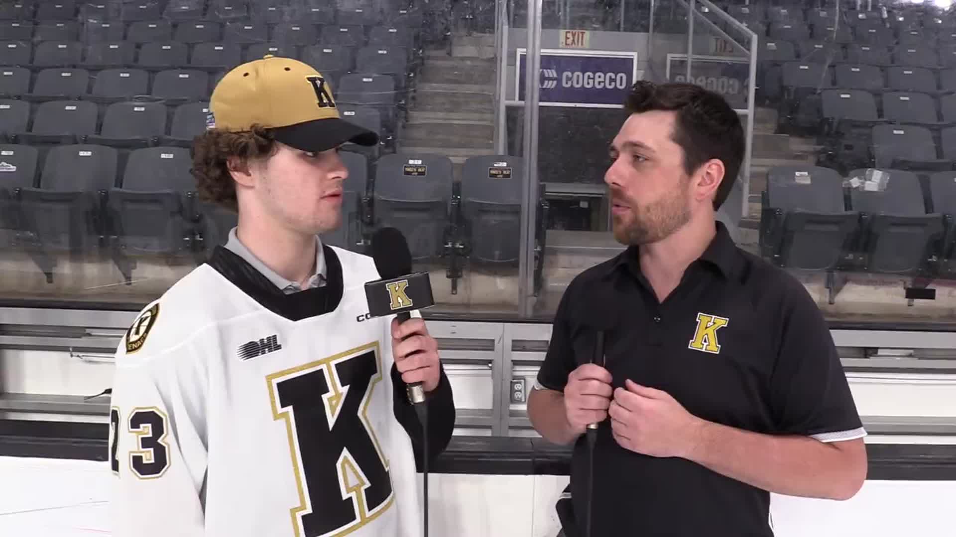 Ethan Weir: Draft Interview - Kingston Frontenacs