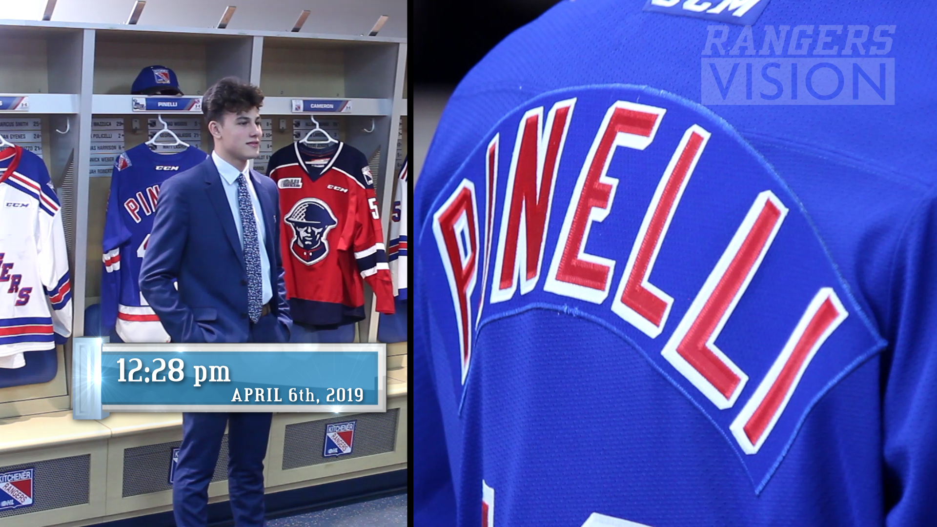 RANGERS VISION: Francesco Pinelli Interview - Kitchener Rangers