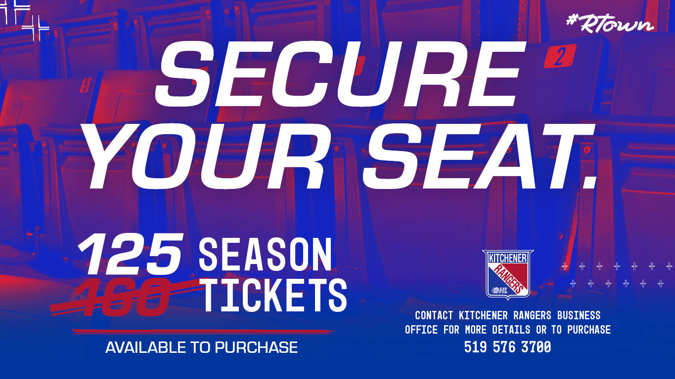 125 Season Tickets remain available for purchase! - Kitchener Rangers