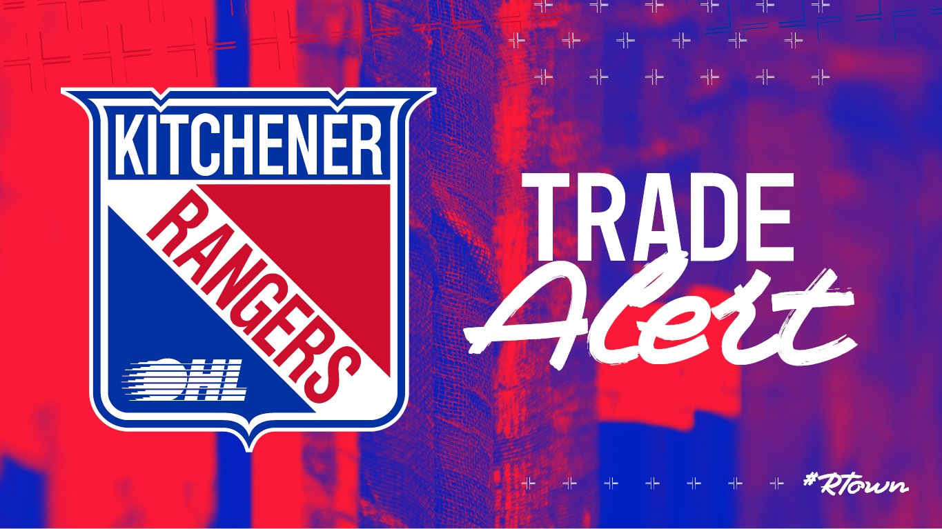 Rangers and Spitfires complete trade - Kitchener Rangers