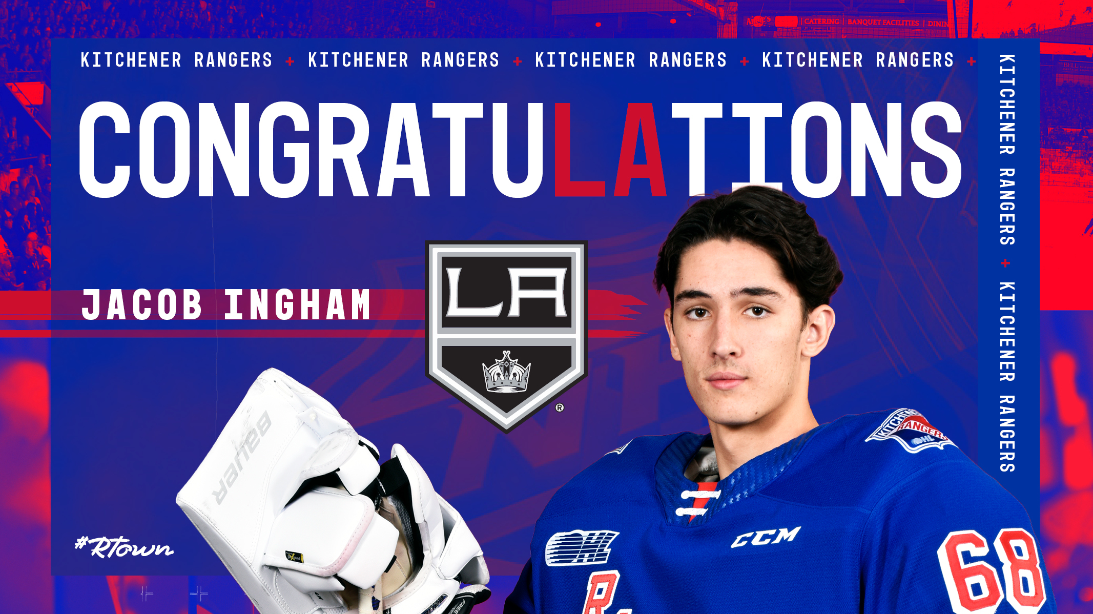 Ingham signs entry-level contract with LA Kings - Kitchener Rangers