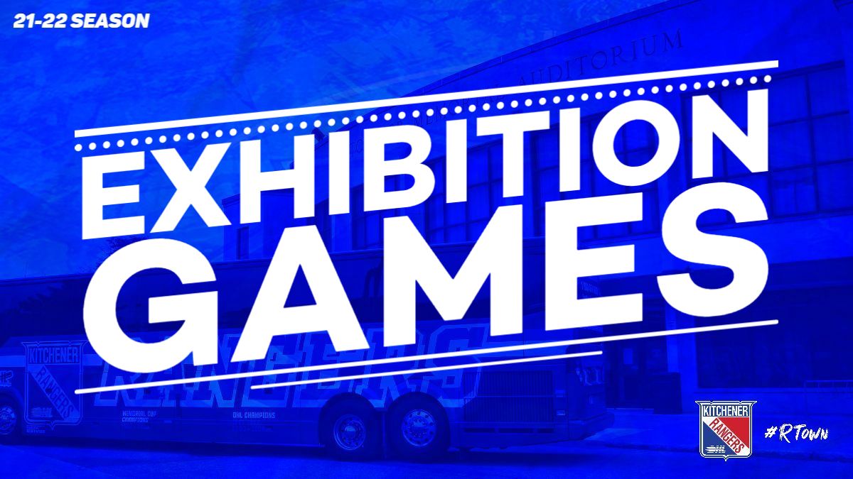 Exhibition Games Information - Kitchener Rangers