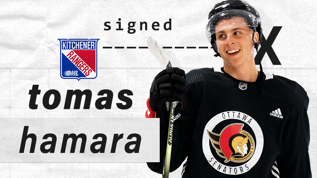 Ottawa Senators’ Hamara commits to Kitchener - Kitchener Rangers