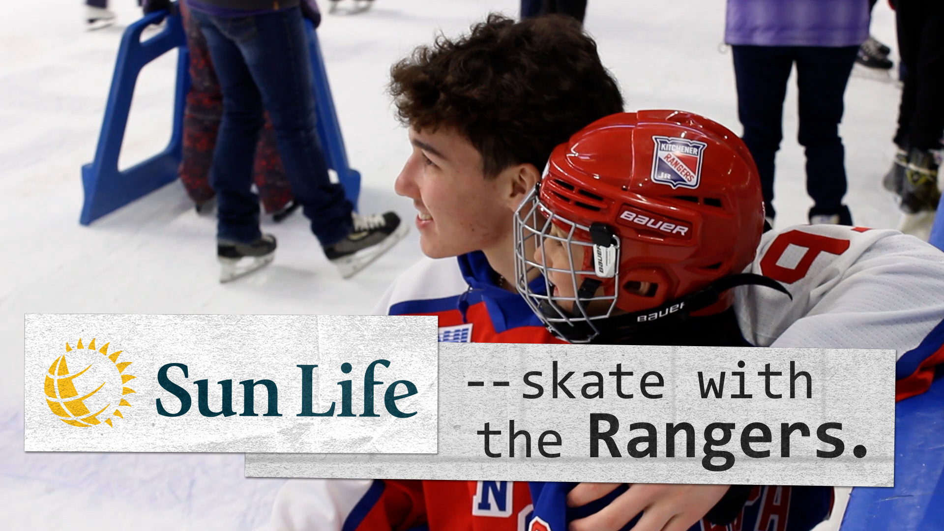 Rangers Vision: Sun Life Skate with the Rangers - Kitchener Rangers