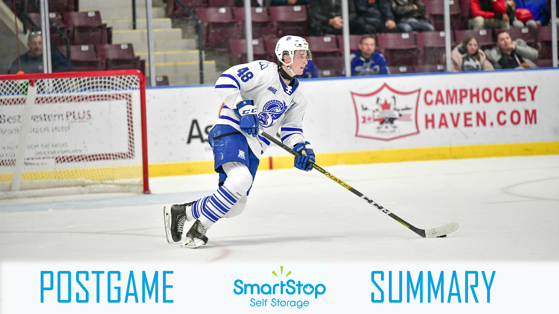 SmartStop Recap - Finishing the Weekend - Brampton Steelheads
