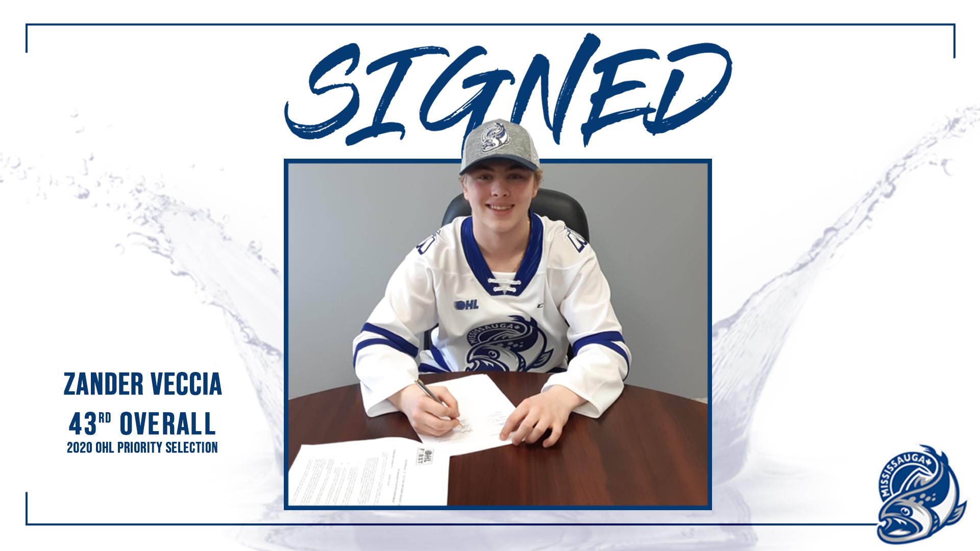 Veccia Commits to Steelheads - Mississauga Steelheads