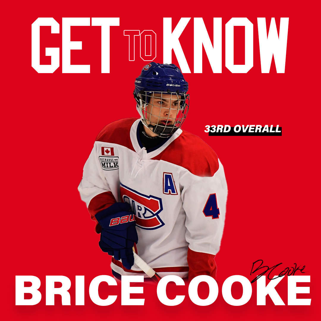 Get to Know : Brice Cooke - Niagara IceDogs