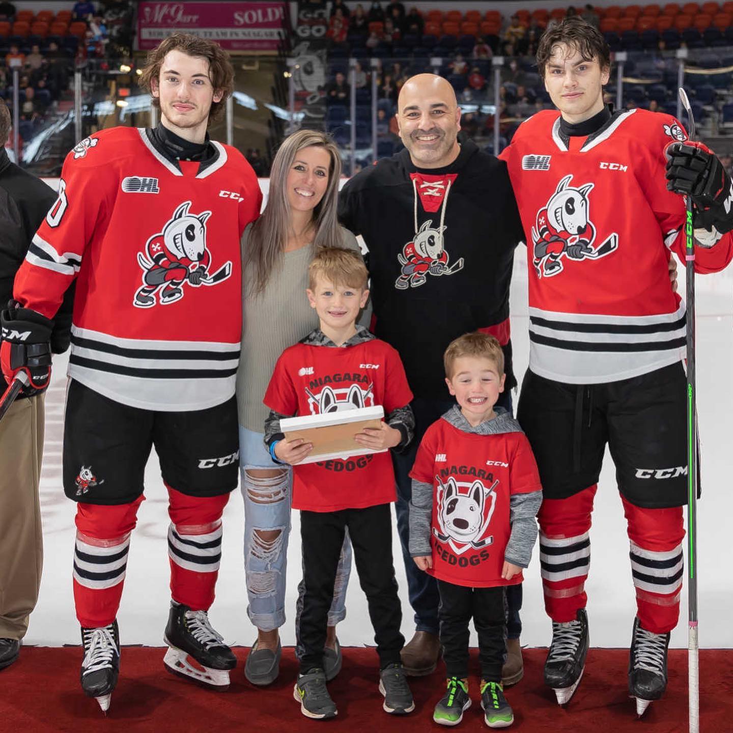Thank You Billet Families - Niagara IceDogs