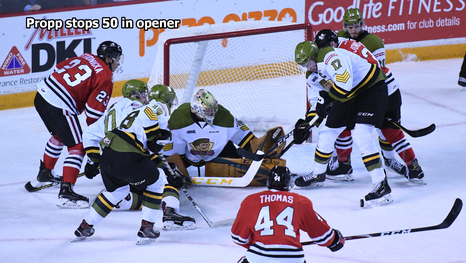 Home ice a welcome sight - North Bay Battalion