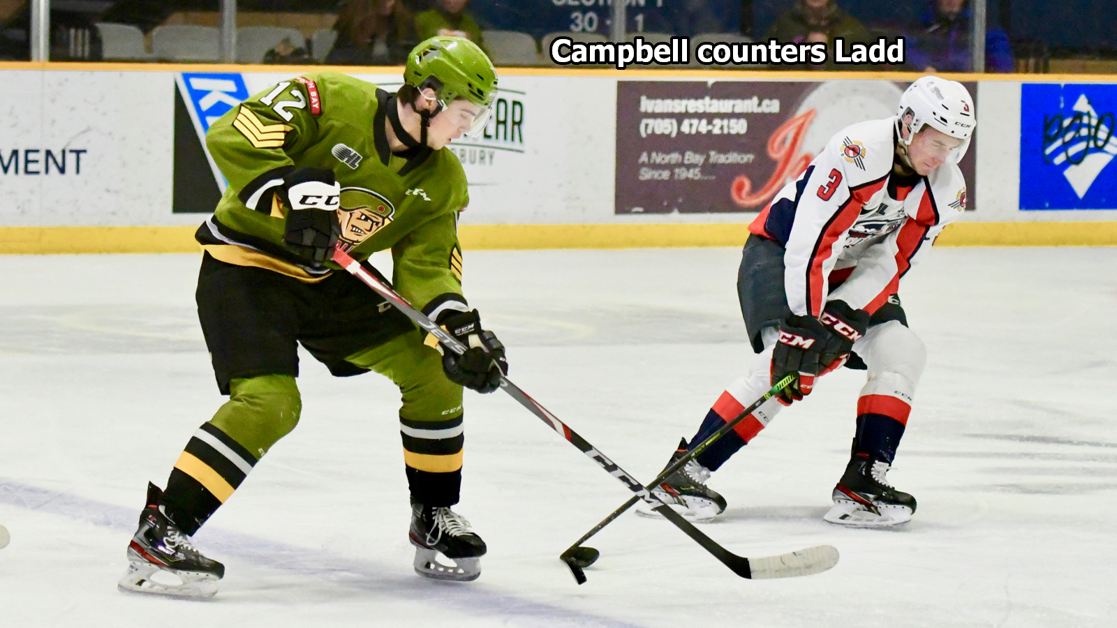 Spitfires secure OT victory - North Bay Battalion