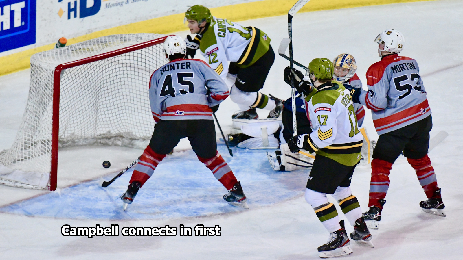 Battalion bests Erie - North Bay Battalion