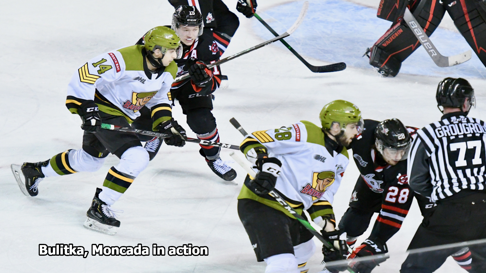 Troops defeat Niagara - North Bay Battalion