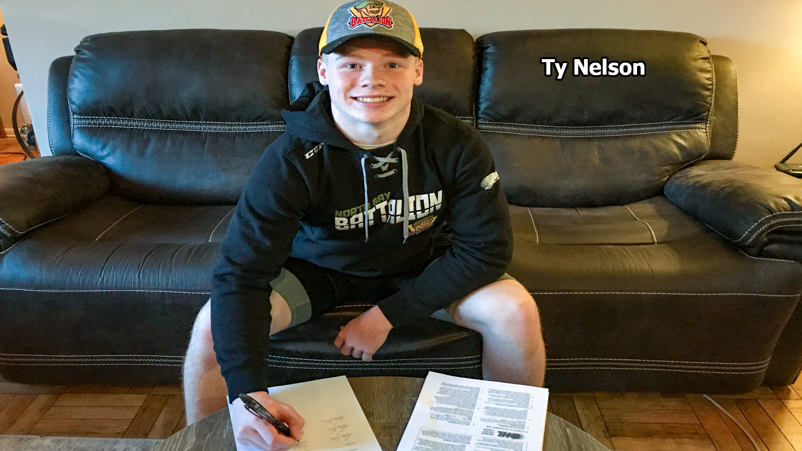 Nelson signs with Battalion - North Bay Battalion