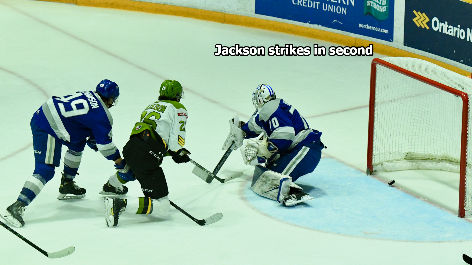 Troops skin Wolves 4-0 - North Bay Battalion