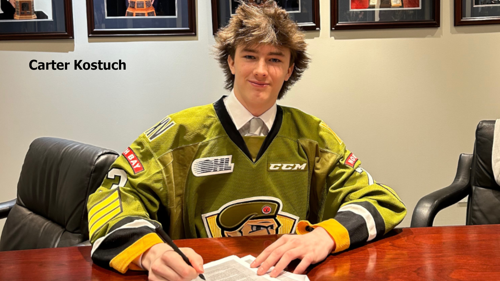 Kostuch enlists with Troops - North Bay Battalion