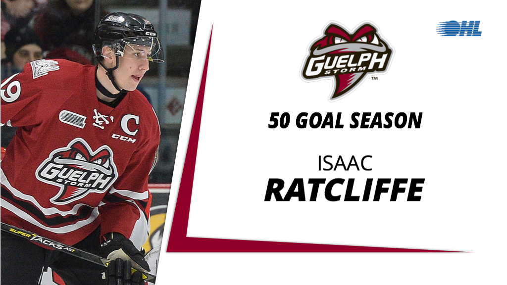 Storm's Ratcliffe records fifth 50-goal season in franchise history ...