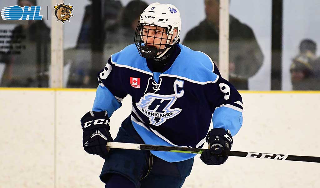 Lawson Sherk commits to Bulldogs - Ontario Hockey League