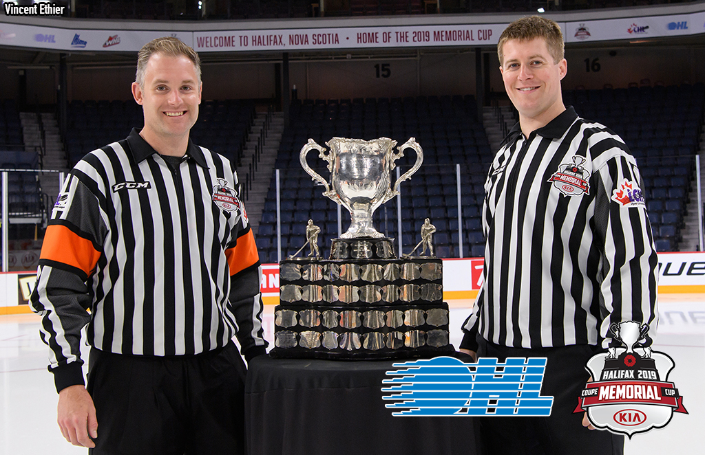 2019 Memorial Cup Presented by Kia Officiating Team - Ontario Hockey League