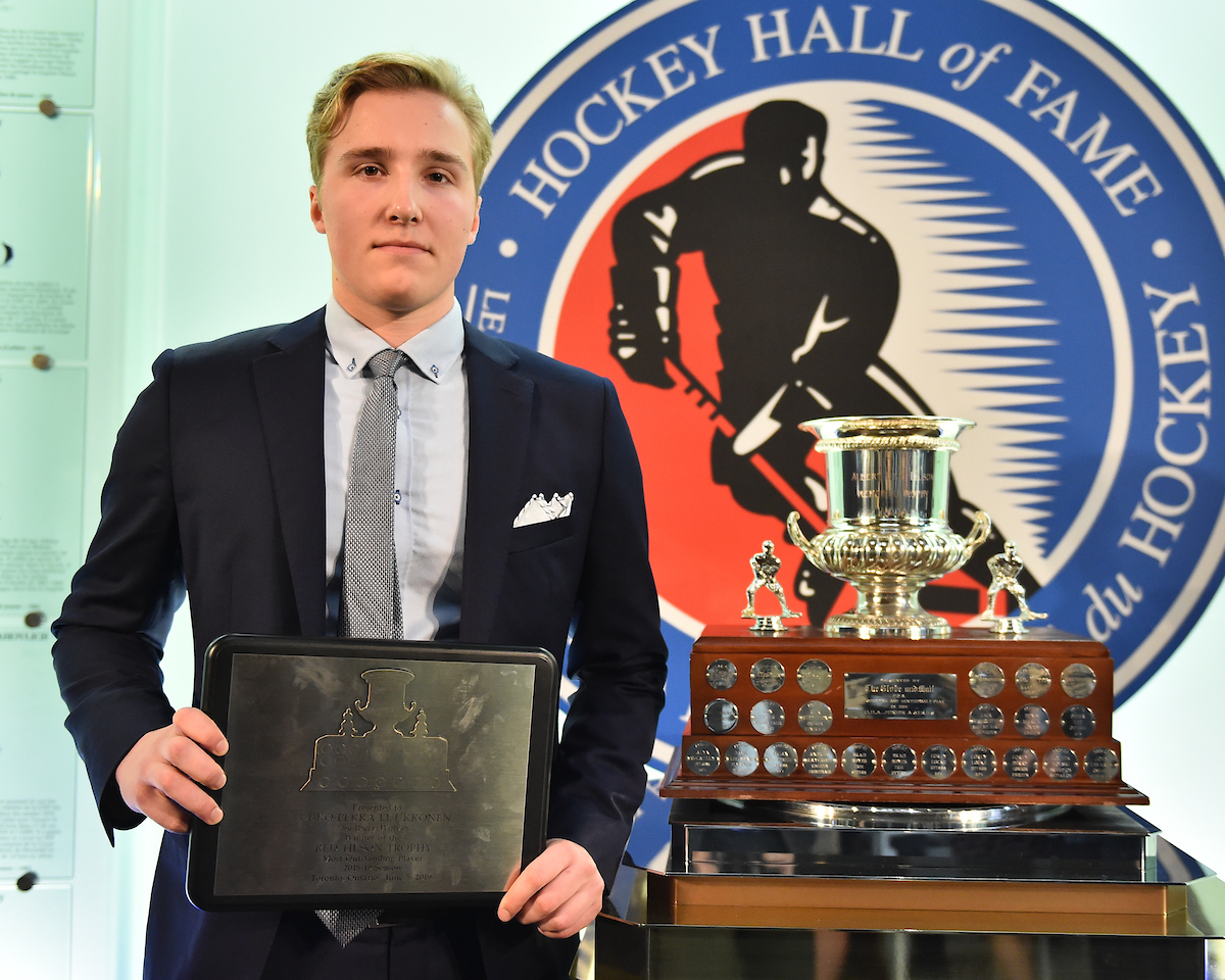 Ukko-Pekka Luukkonen – Red Tilson Trophy / Most Outstanding Player ...