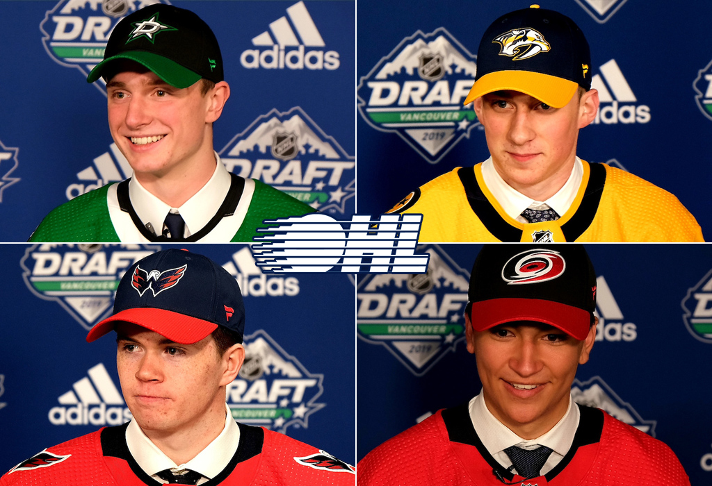 Four OHL Players Selected in First Round of 2019 NHL Draft - Guelph Storm