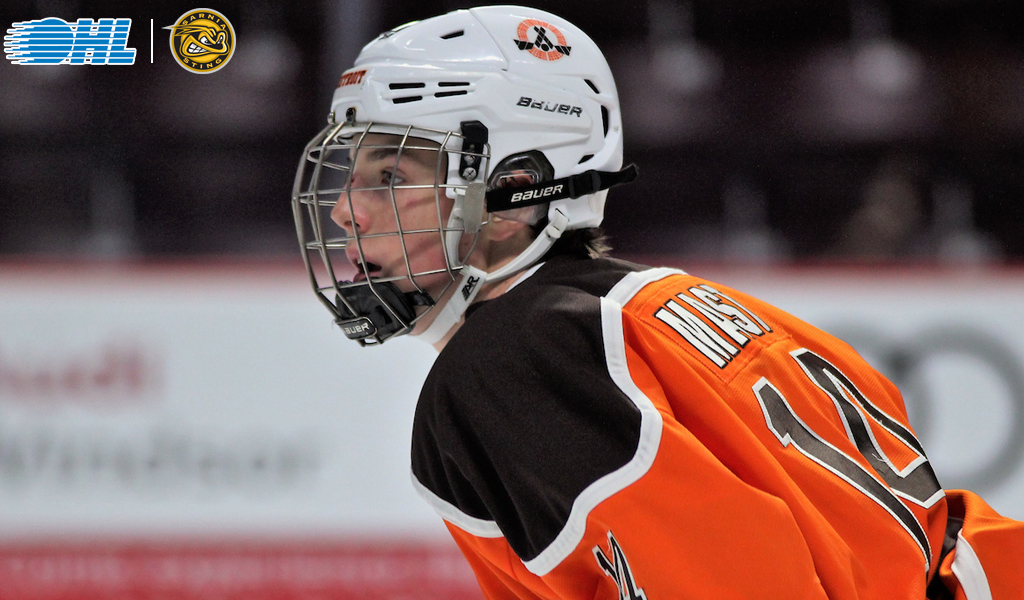 Ryan Mast commits to Sting - Ontario Hockey League
