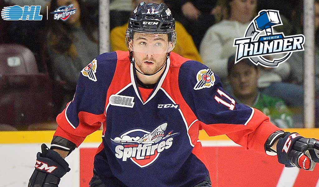 Spitfires graduate Sean Allen signs ECHL contract with Wichita ...