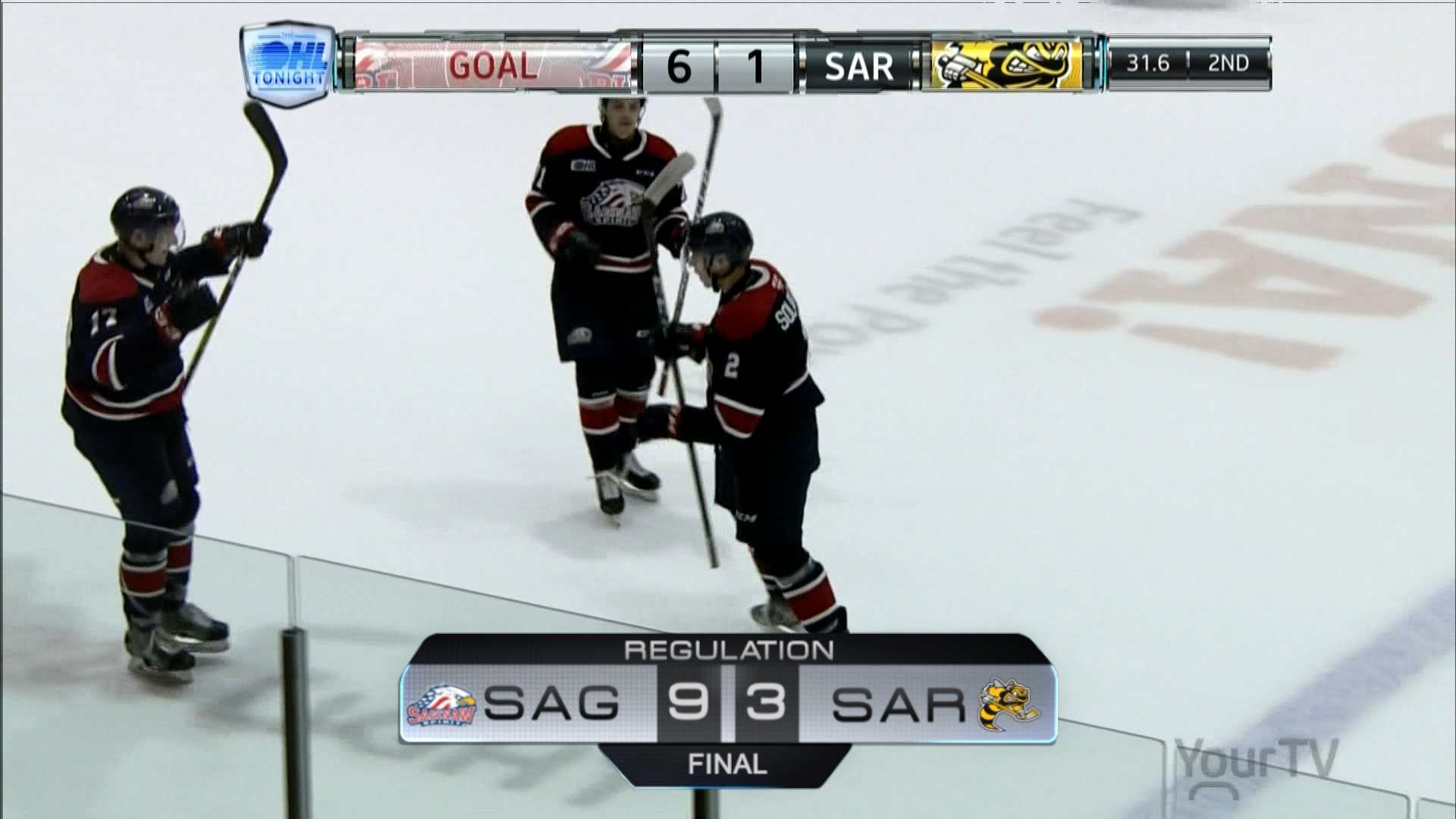 Sting drop West Division Battle with Spirit - Sarnia Sting