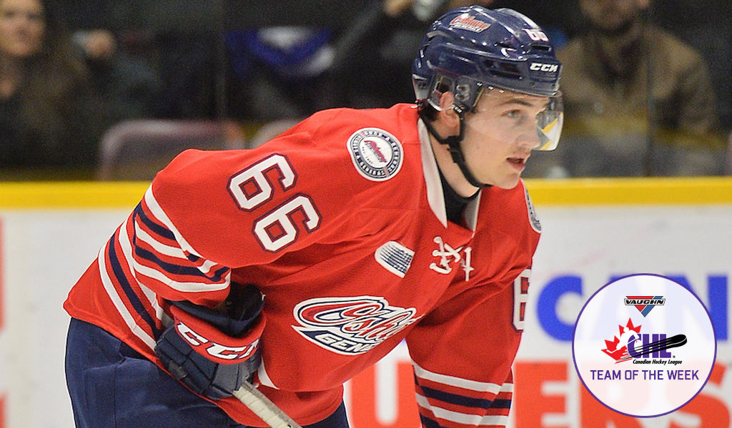 Generals' Gross named to Vaughn CHL Team of the Week for Oct. 3-6 ...