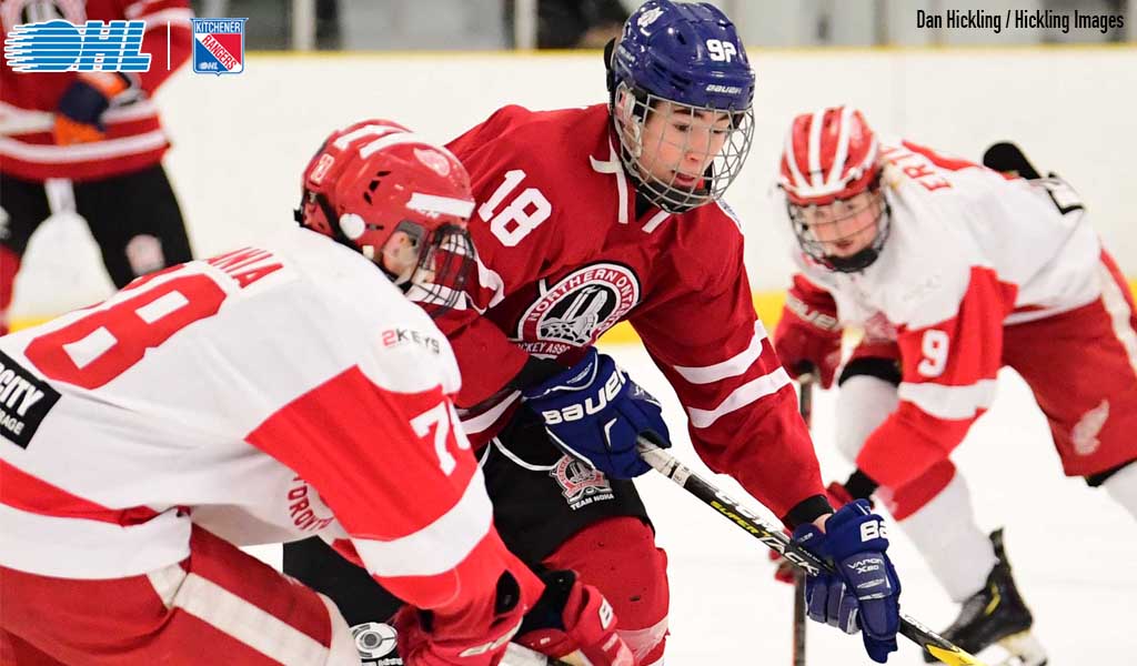 Mitchell Martin commits to Rangers - Ontario Hockey League