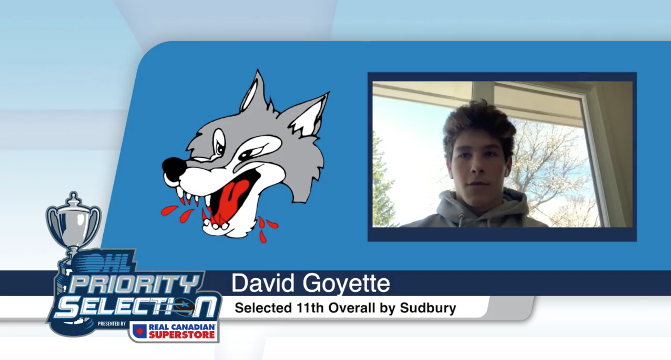 #OHLDraft Introductions: 11th Overall Pick David Goyette (Sudbury ... #OHLDraft Introductions: 11th Overall Pick David Goyette (Sudbury ...