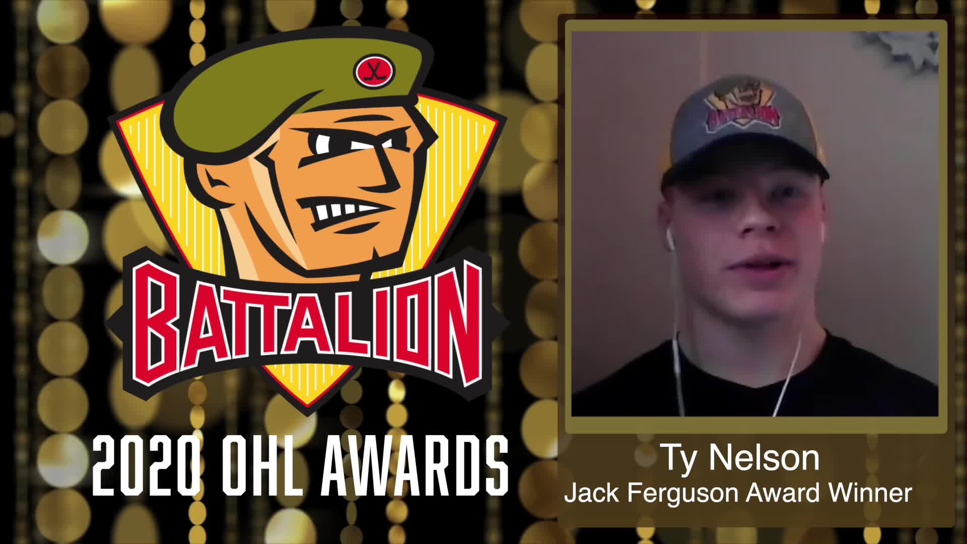 2020 Jack Ferguson Award: Ty Nelson (North Bay Battalion) - Ontario ...