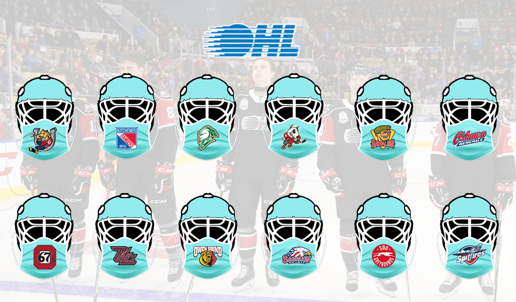 OHL clubs selling branded face masks - Ontario Hockey League