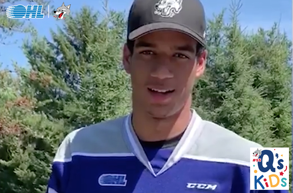 Wolves' Byfield surprises special fan - Ontario Hockey League