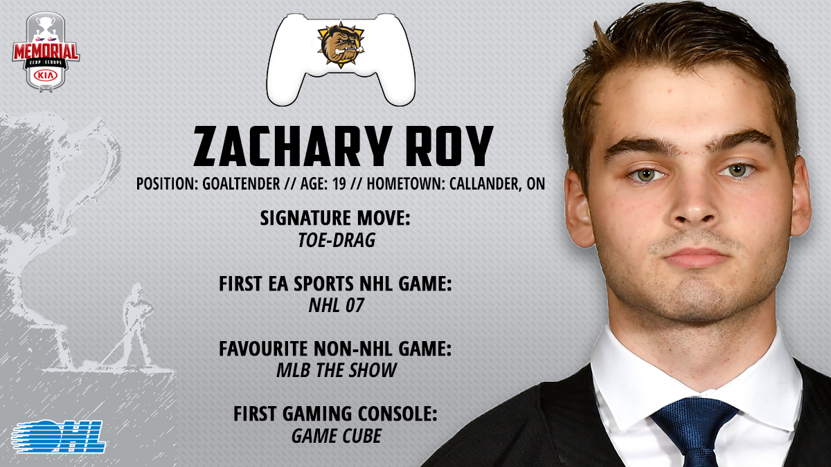 In The Game: Zachary Roy (Hamilton Bulldogs) - Ontario Hockey League