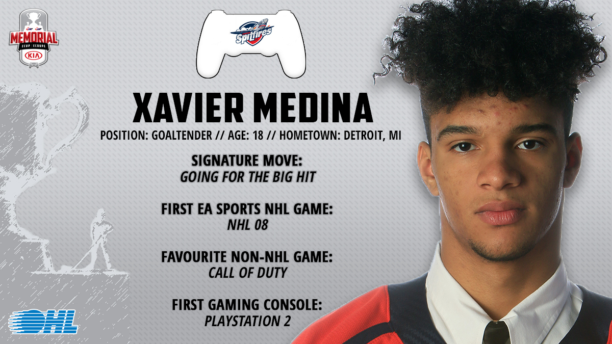 In The Game: Xavier Medina (Windsor Spitfires) - Ontario Hockey League