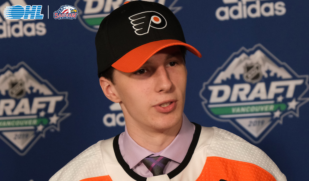 Spirit's Millman signs with Flyers - Ontario Hockey League