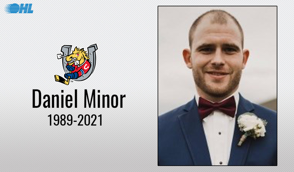 OHL Mourns the Loss of Daniel Minor - Ontario Hockey League