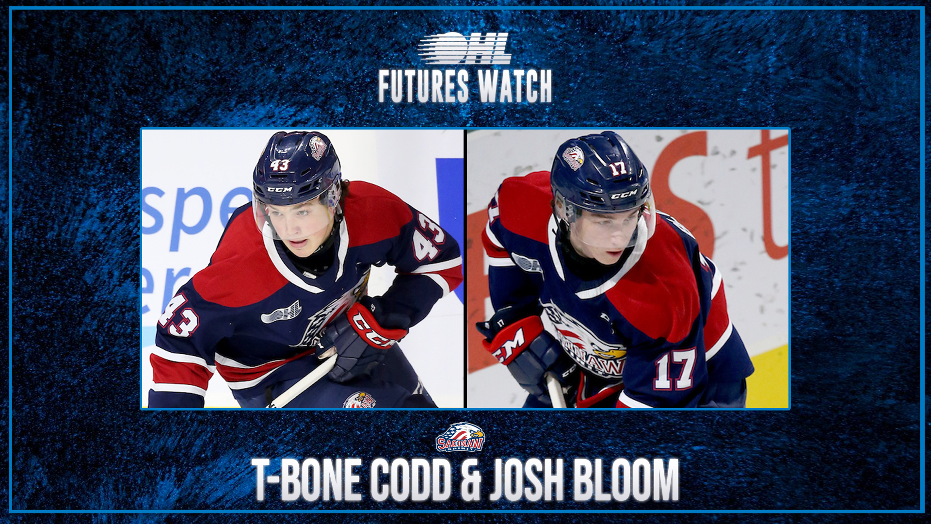 Spirit's Codd and Bloom reflect on positive OHL adjustment - Ontario ...