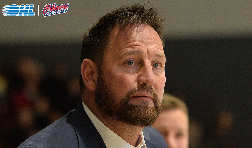Generals and Head Coach Greg Walters part ways - Ontario Hockey League