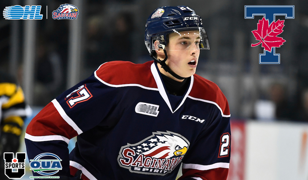 Katic commits to University of Toronto - Saginaw Spirit