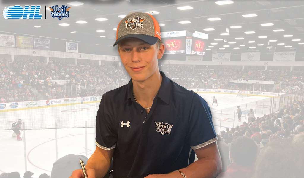 Ethan Hay commits to Firebirds - Ontario Hockey League