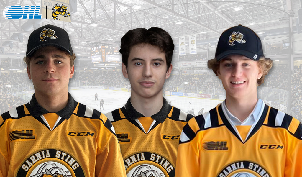 Lalkin, Malyavin and Daviault commit to Sting - Ontario Hockey League