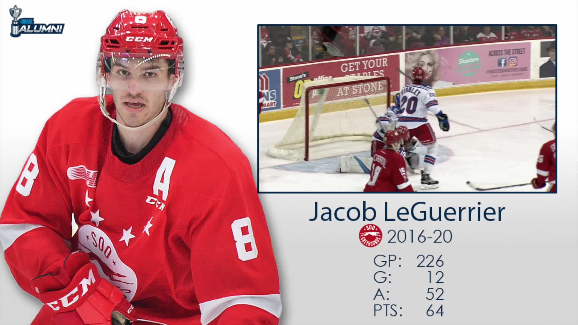 #OHLAlumni Class of 2021: Jacob LeGuerrier - Soo Greyhounds