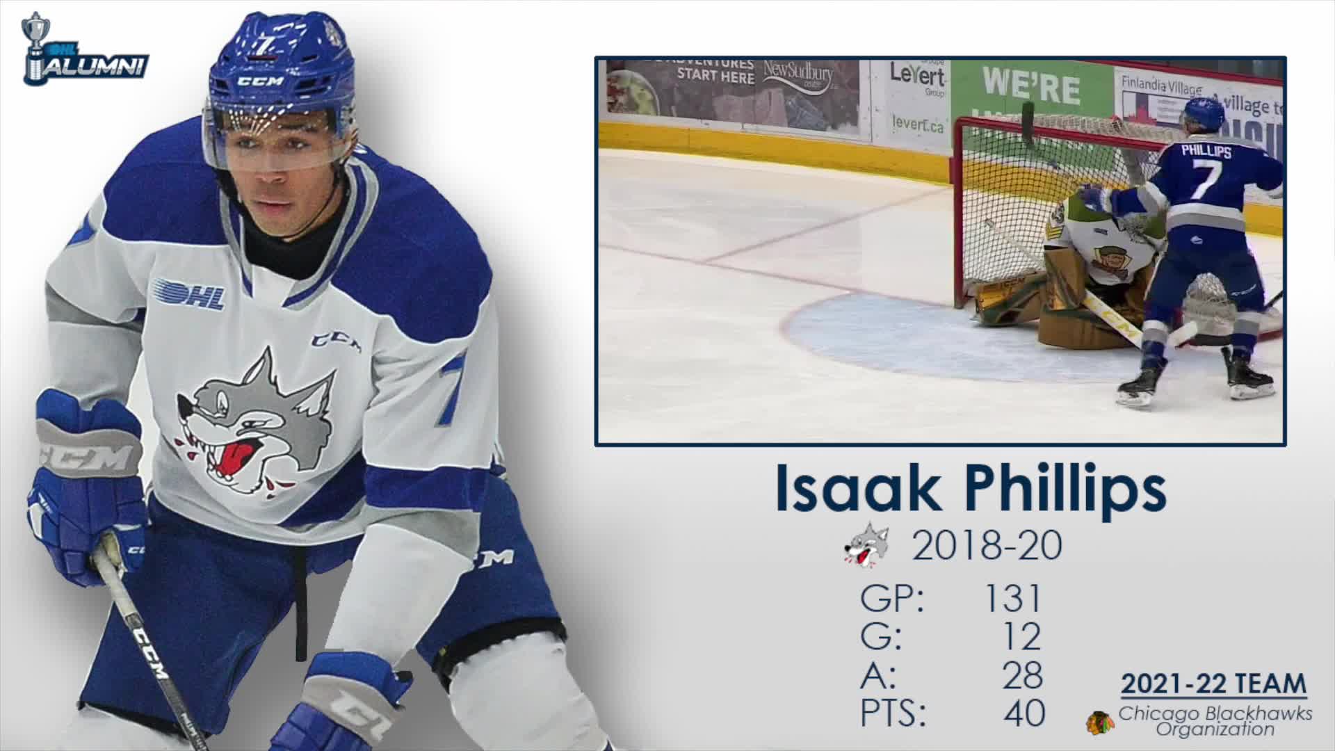 #OHLAlumni Class of 2021: Isaak Phillips - Ontario Hockey League