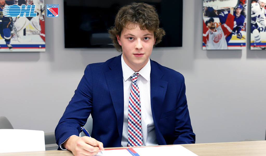 Matthew Andonovski commits to Rangers - Ontario Hockey League