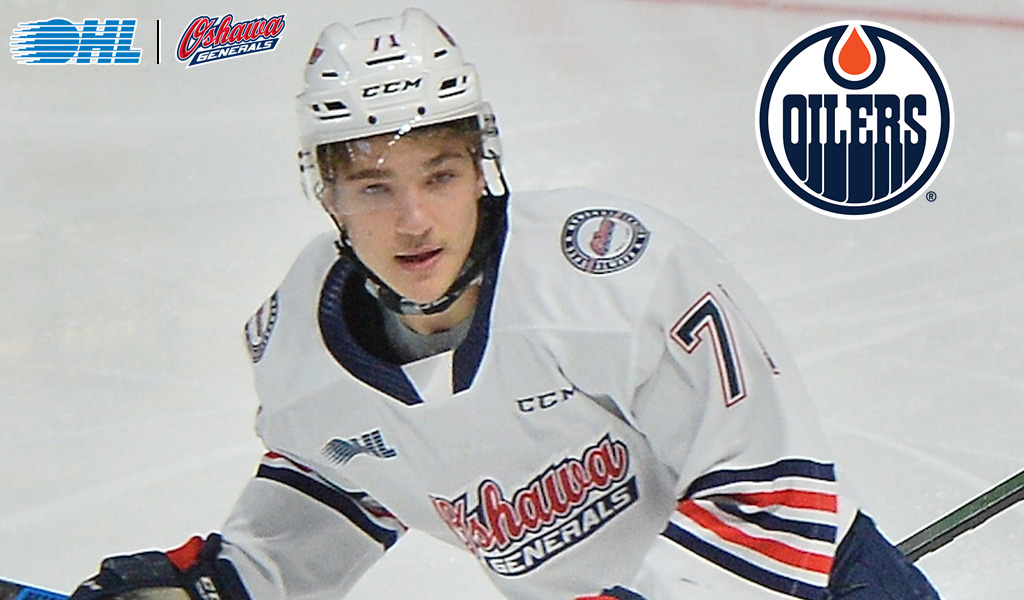 Generals' Tullio signs with Oilers - Canadian Hockey League