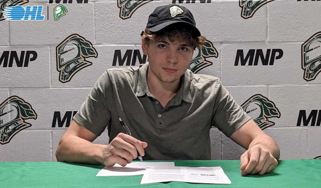Nicholas Yearwood commits to Knights - Ontario Hockey League